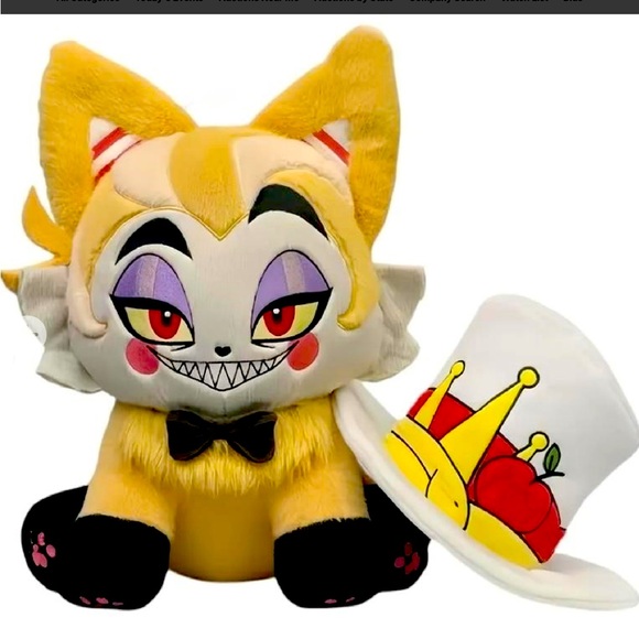 Hazbin Hotel | Accents | New Lucifer Meow Hazbin Hotel Plush Toy ...